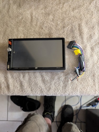 Dual XVM296BT Double DIN Touchscreen Digital Media Player Receiver USB ...