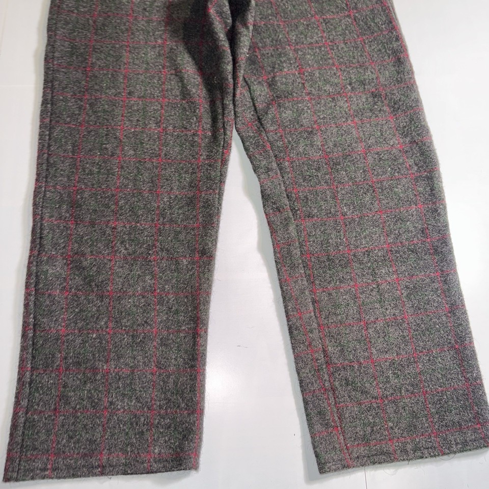 VTG CODET Malone Thick Wool Pants 38x31 (37x29.5) Gray Hunting ...
