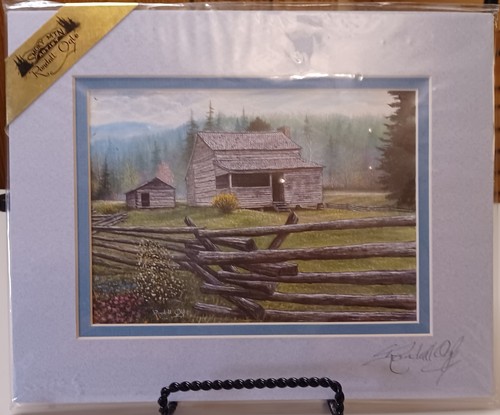Randall Ogle Cades Cove Smoky Mountain Artwork Signed Art Print Dan ...