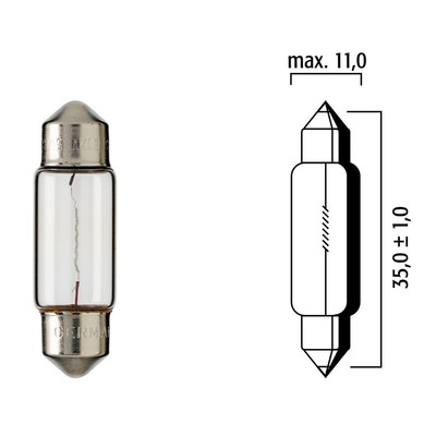 Lampen Flösser 6V 5W SV8.5 11x35 klar Soffitte - 10er Box | eBay.de