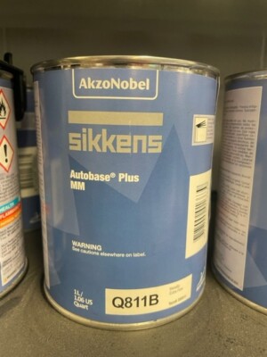 Akzo Nobel Q811B Sikkens Autobase Plus MM Toner Metallic Fine Bright 1L ...