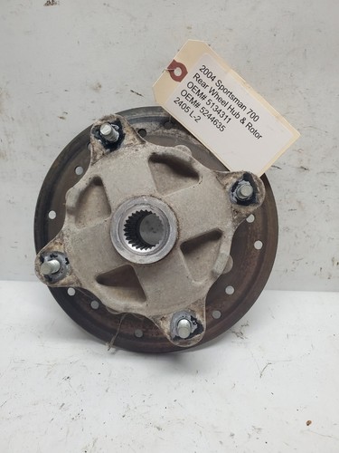 2004 SPORTSMAN 700 REAR WHEEL HUB & ROTOR OEM#5134311 2405(L-2) | eBay