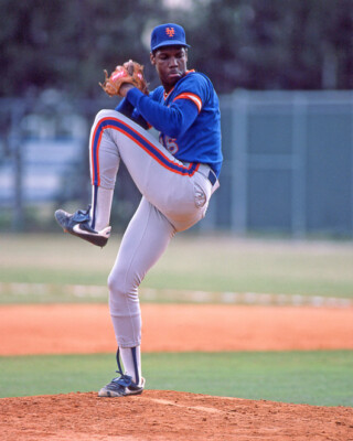 1985 New York Mets DWIGHT DOC GOODEN 8x10 Photo Baseball Print Poster ...