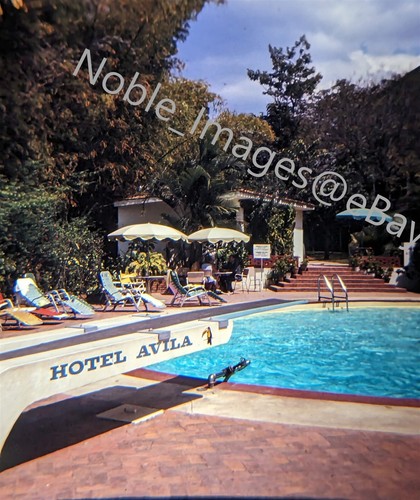 1969 Caracas Hotel Avila Pool Venezuela Ektachrome 35mm Slide | eBay