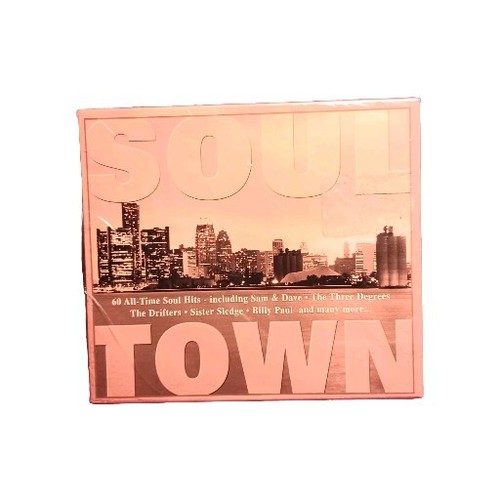 SOUL TOWN CD (60 SONGS) 1998 Compilation Sealed NEW Old Inventory ...