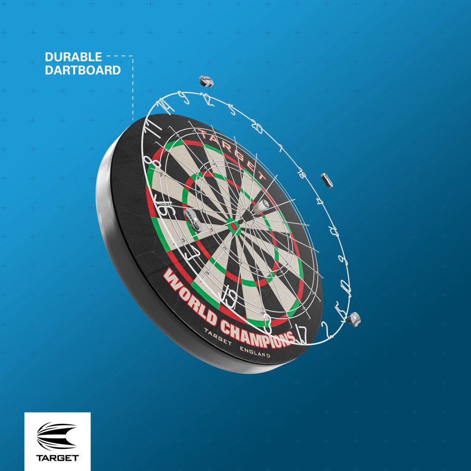 Target Darts Dart Board World Champions Professional Competition Sisal ...