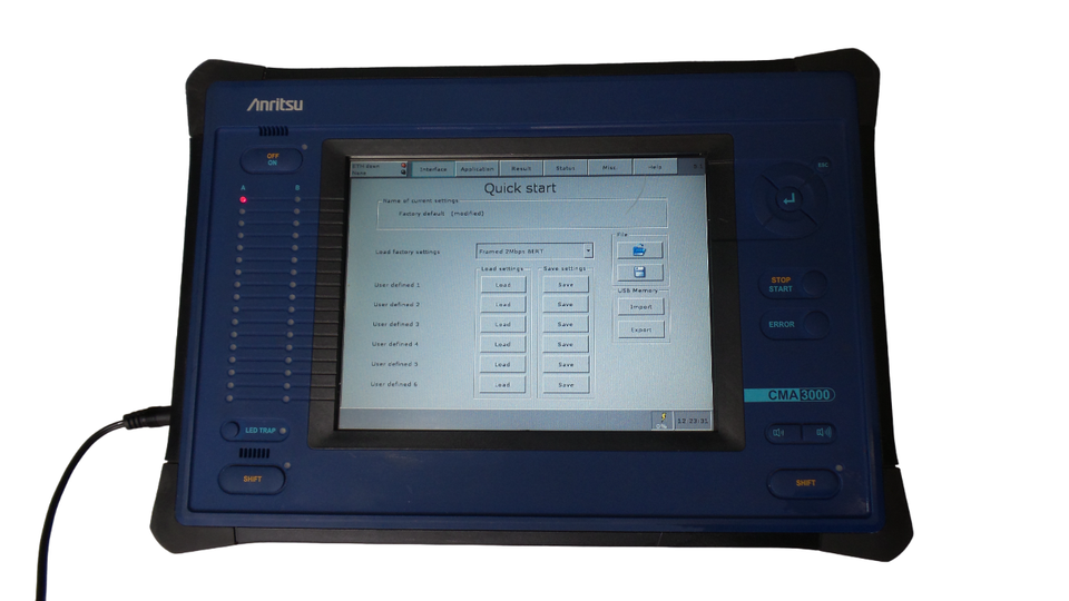 ANRITSU CMA3000 TESTEUR RESEAU ETHERNET - Free Shipping | eBay