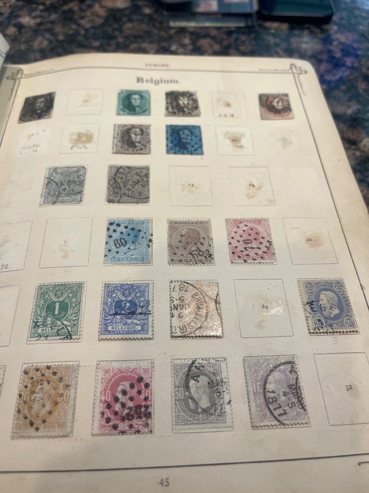 USA stamps 19th century album and worldwide(high catalog value) | eBay