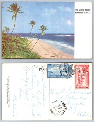 The Crane Beach Barbados Postcard | eBay