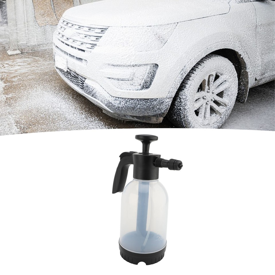 Manual Foam Cannon Easy Operating 2L Foaming Pump Sprayer For Car Wash ...