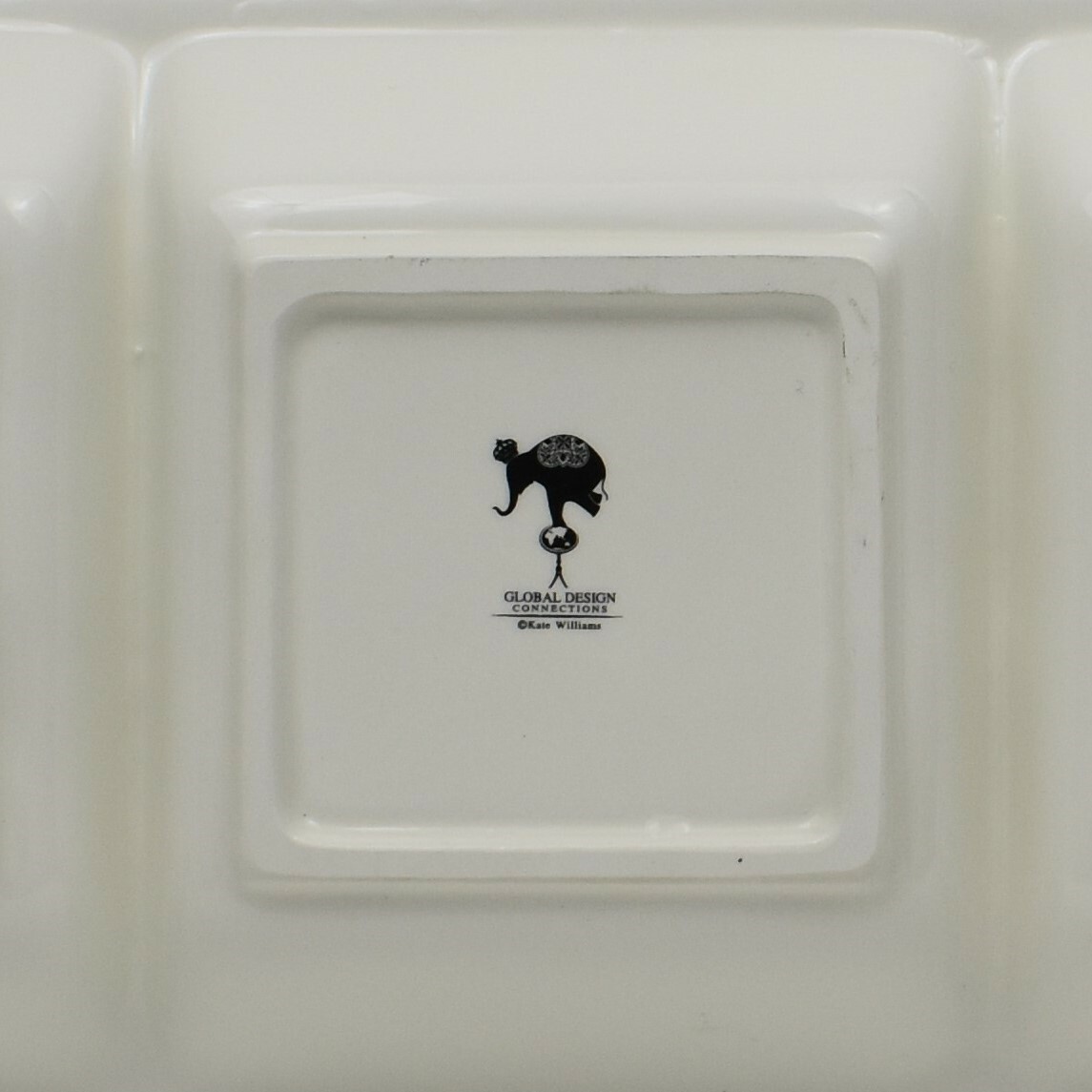 Global Design Connections Divided Rectangular Dish Easter Green Baby ...