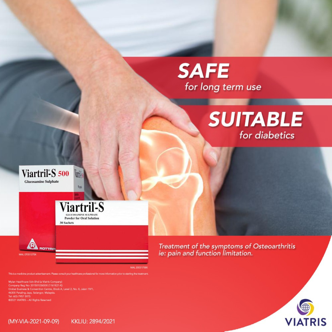 1 X Viartril-S Glucosamine 1500mg 30 Sachets Arthrite Joint Douleur ...