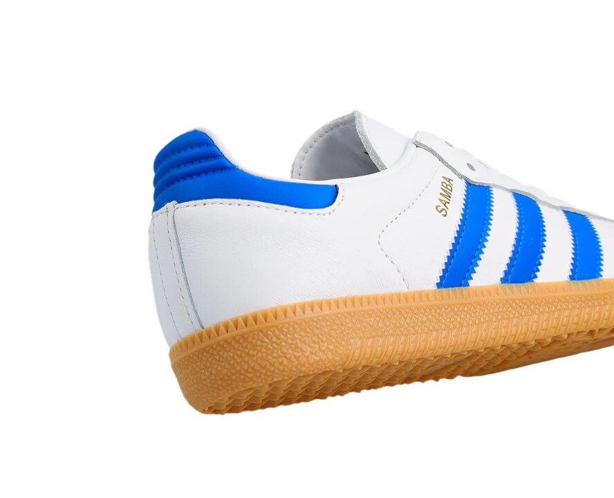 Adidas Samba OG White Blue JP5482 Womens New | eBay