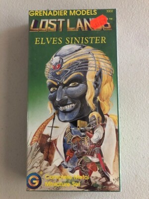Grenadier Miniatures Box Elves Sinister Lost Lands #3002 Dungeons ...