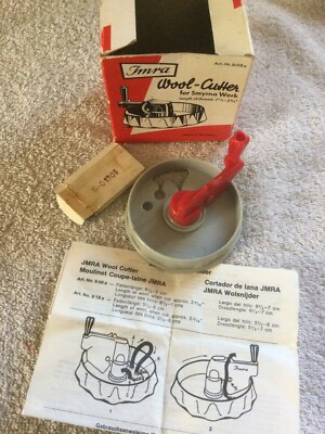 Vintage Irma Wool Cutter With Extra Blades | eBay