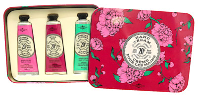 La Chatelaine 20% Shea Butter Hand Cream Tin Gift Set with Organic ...