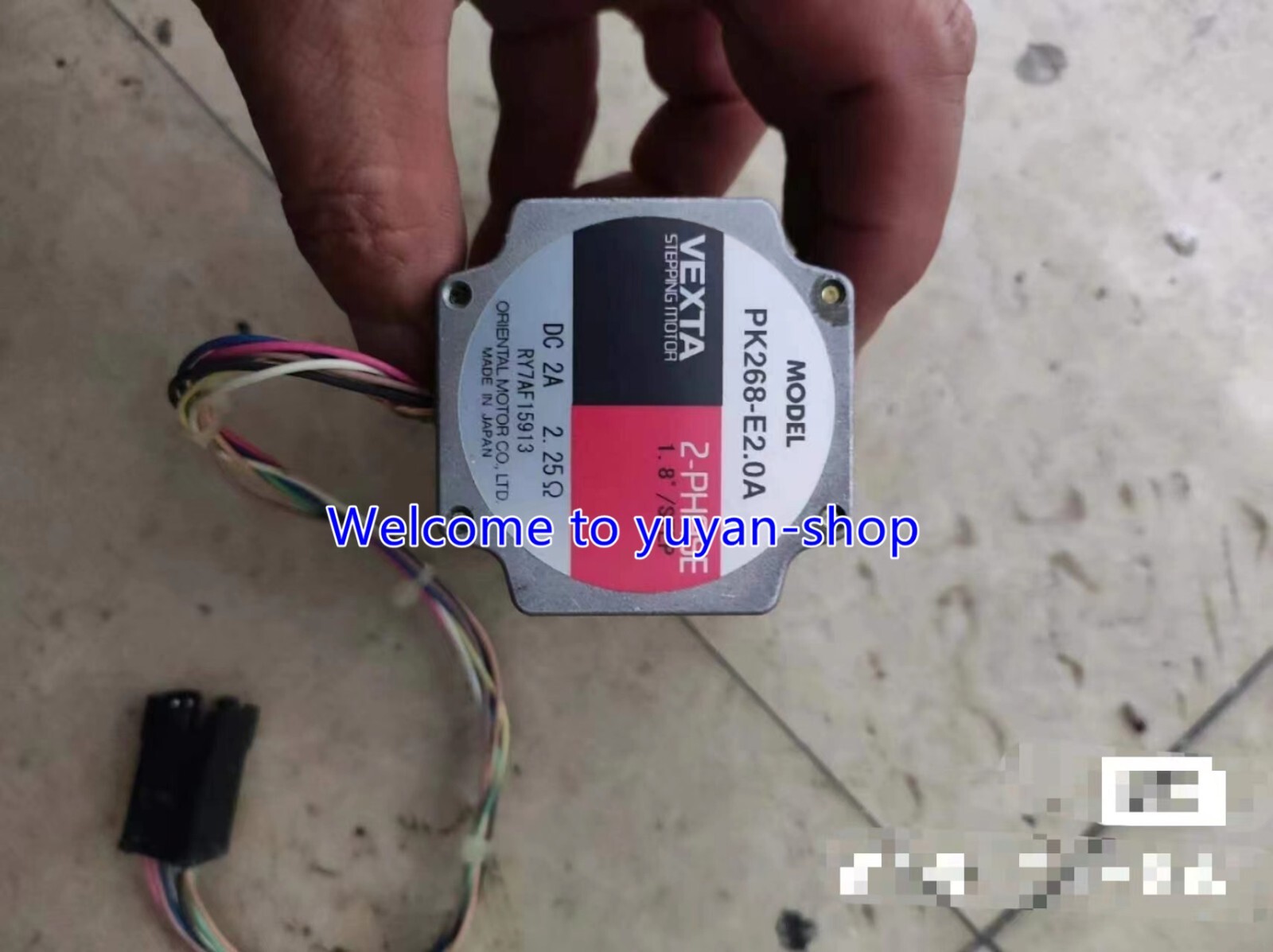 Vexta Pk268-e2.0a 2 Phase 1.8 Deg Stepping Motor T175120 for sale ...