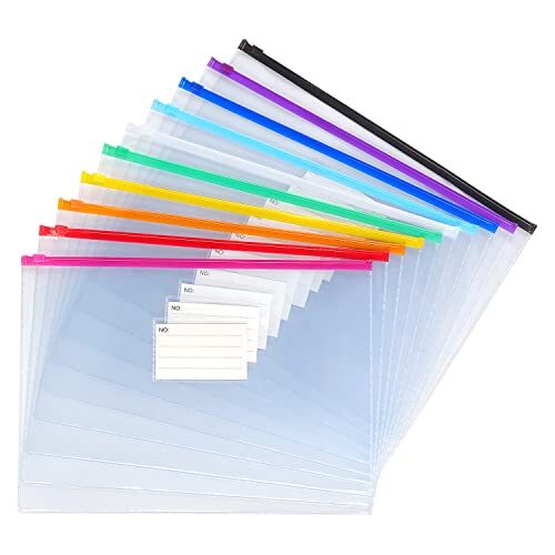 10 Pack Plastic Envelope Poly Zip Envelop Plastic Envelopes Files ...