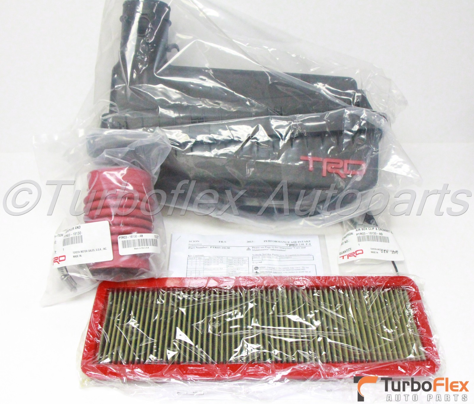 Scion FR-S13-16 86 17-20 TRD Performance Air Intake Filter Genuine ...
