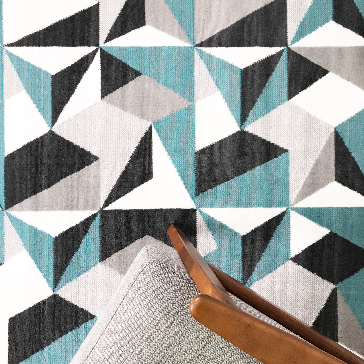 Modern Long Geometric Hallway Runner Rugs 60x240cm Narrow Hall Carpet ...