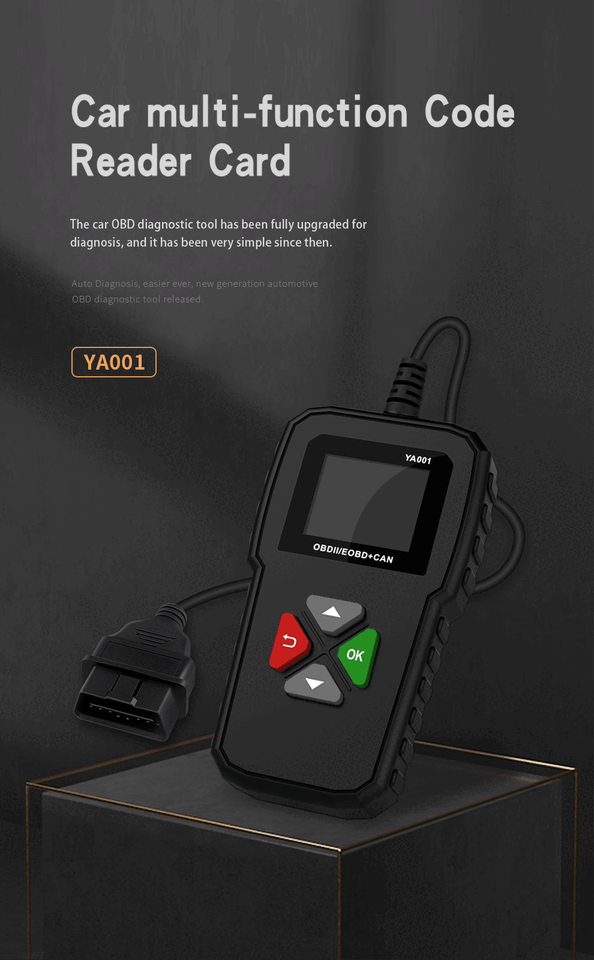Automotive OBD2 Scanner OBD Code Reader Car Diagnostic Tool Check ...