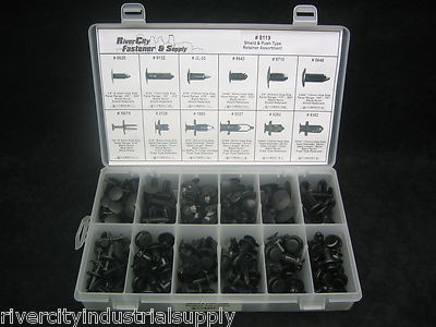Automotive shield and Push Style Retainer / Moulding Trim Assortment ...