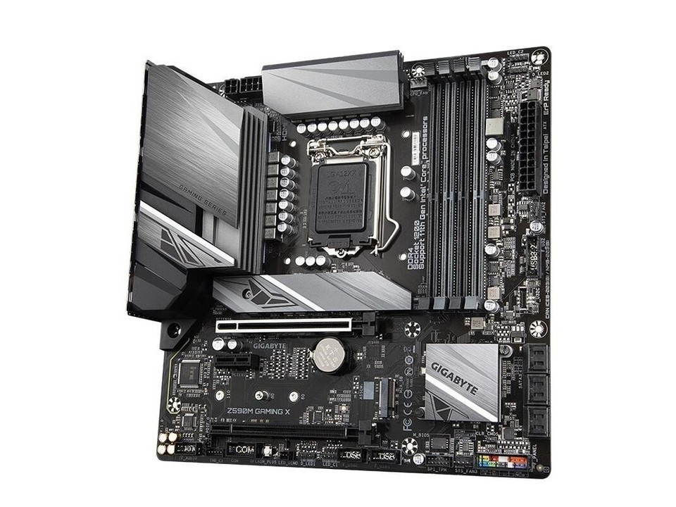 Gigabyte Z590M per Giochi X Scheda Madre LGA 1200 Intel Z590 Micro ATX ...