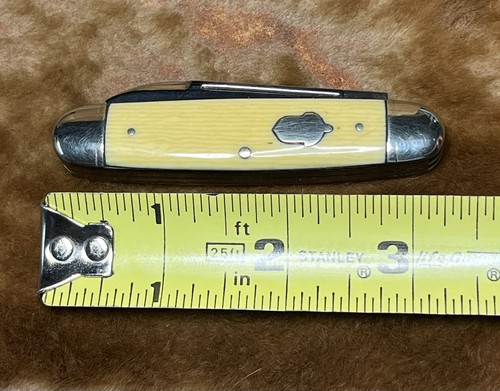 1924-33 Remington UMC 3-Blade Stockman Acorn Shield R3625 Cowboy Awl ...