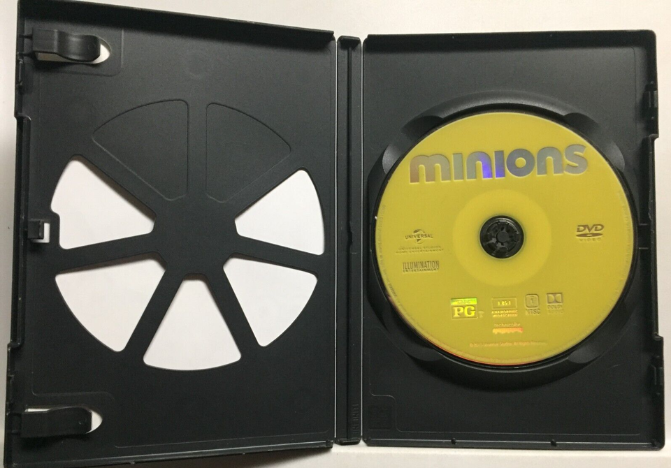 Minions (DVD, 2015, Widescreen) Steve Carrell, Sandra Bullock ...