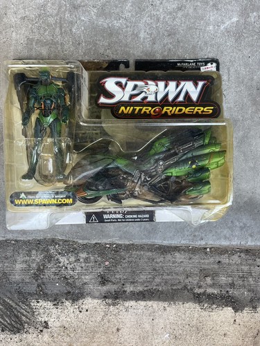 McFarlane Spawn Nitro Riders Ultra-Action Figures Green Vapor Series 16 ...