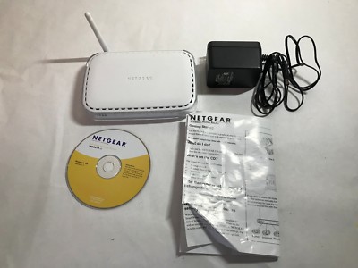 Netgear WGR614 54 Mbps 4-Port 10/100 Wireless G Router (WGR614v5) | eBay