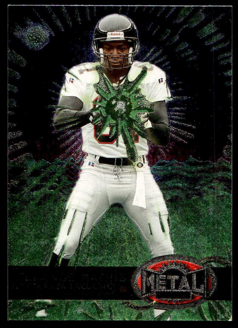 Terance Mathis 1997 Metal Universe #24 Atlanta Falcons Football Card | eBay