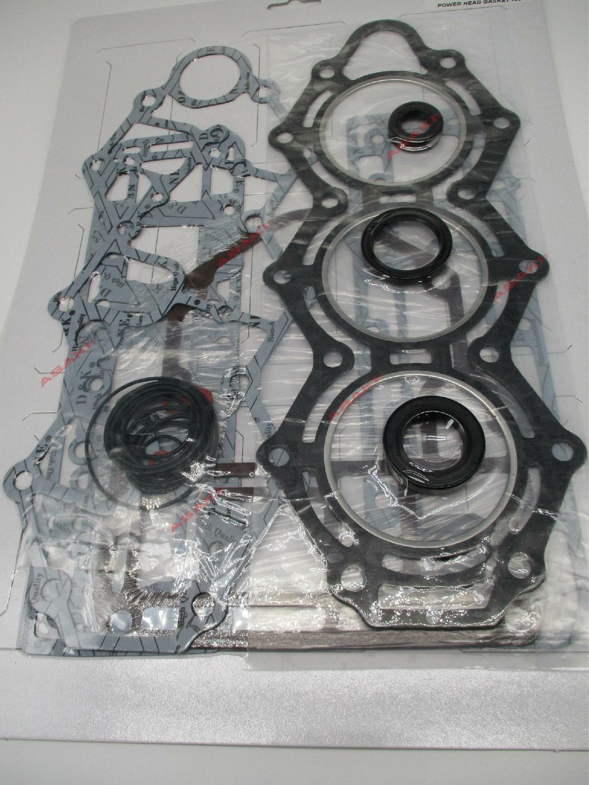 For TOHATSU/NISSAN 40, 50 HP NS40D2 NS50D2 Power Head Gasket Kit 3C8 ...