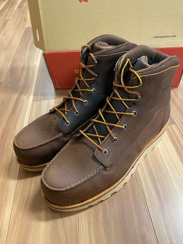 RED WING Mens 2440 TRACTION TRED LITE 6-INCH WATERPROOF SAFETY TOE ...