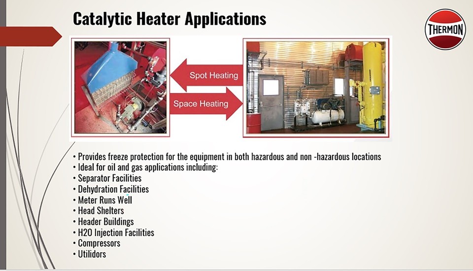 Cata‑Dyne™ WX Series Explosion Proof Infrared Gas Catalytic Heater, 24 ...