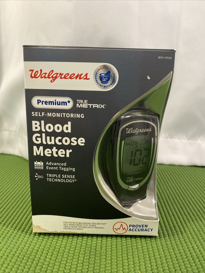 Walgreens True Metrix Premium Self-Monitoring Blood Glucose Meter EXP ...