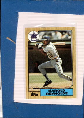1987 Topps #91 Harold Reynolds BLANK BACK MINT Mariners ID:42281 | eBay