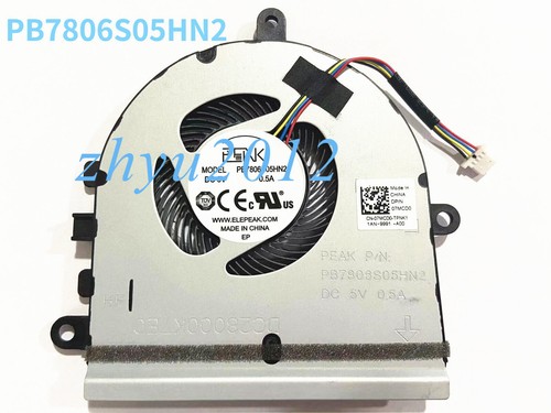 Cooling Fan for Dell Inspiron 5570 15-5575 3583 P75F 3501 PB7806S05HN2 ...
