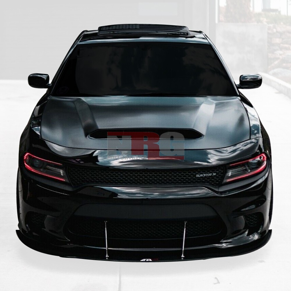 For 2015-2022 Dodge Charger Demon Style ALUMINUM hood functional vented ...