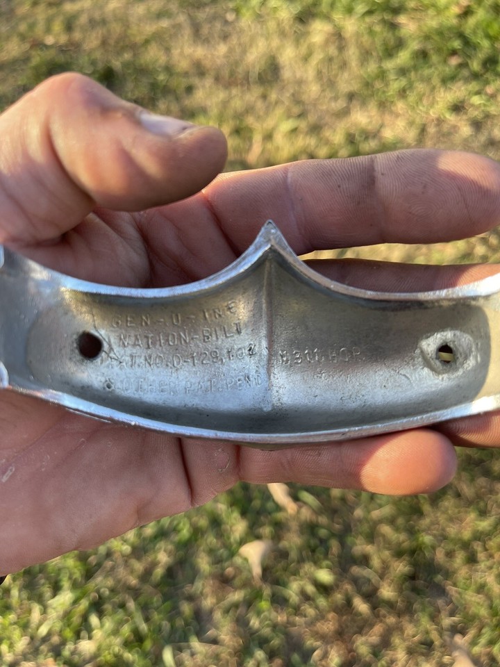 Harley Nations Cycle Center Trim Knucklehead Panhead Ul Flathead Fender ...