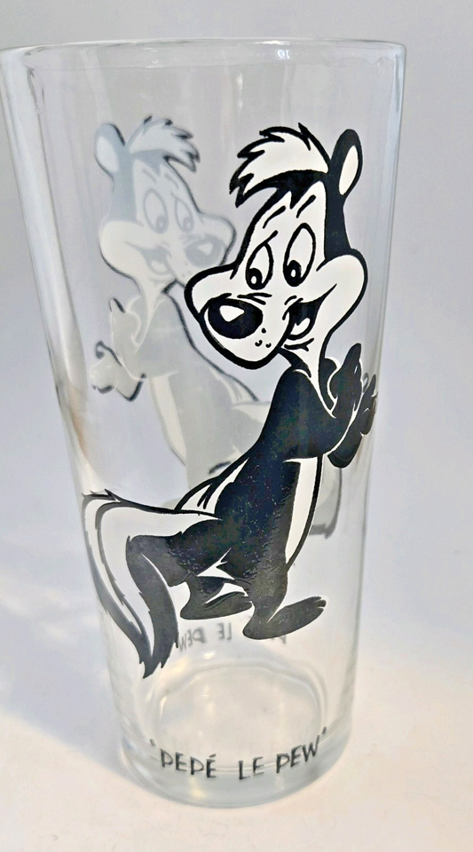 Vintage 1973 Pepe Le Pew Pepsi Looney Tunes Collector Series Drinking ...