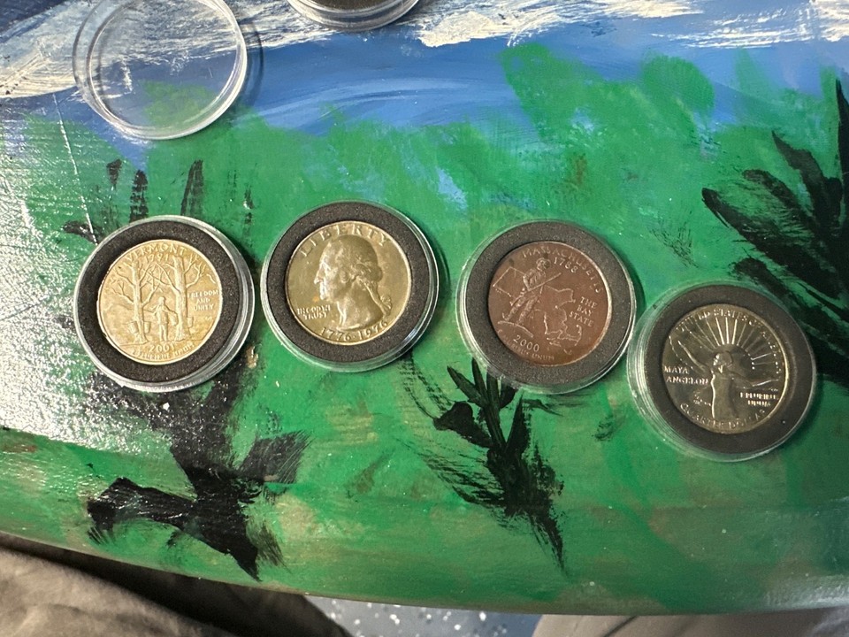 Clad err quarters have a lot from the state quarters women quarters ...