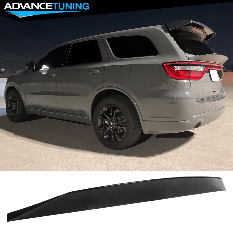 For 14-24 Dodge Durango Gloss Black Duckbill Rear Trunk Spoiler Middle ...
