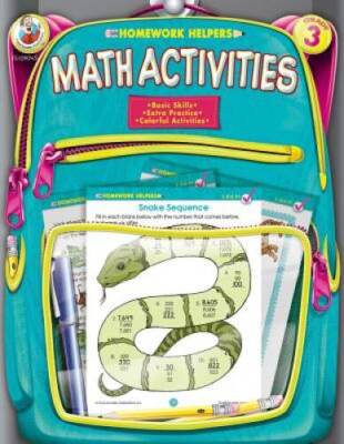 Math Activities, Grade 3 (Homework Helper) - Paperback - GOOD ...