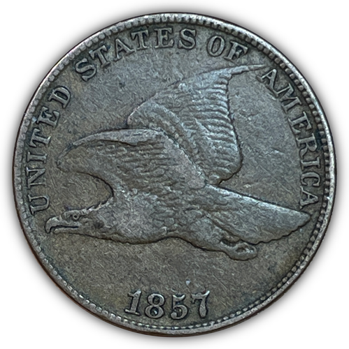 1857 Flying Eagle Cent Near Extremely Fine Near XF Coin #19007 | eBay