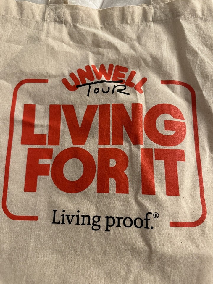 Unwell Alex Cooper Tour X Living Proof X Bumble Merch Call Her Daddy | eBay