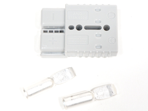 SB175 Gray Connector Housing and 1/0 Wire Connector Crimp/Solder ...