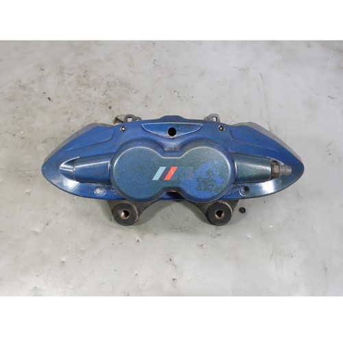 Damaged BMW F30 3-Series F32 Factory Right Front M Sports Blue Brake ...