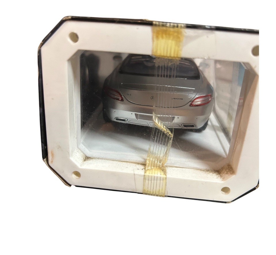 Mercedes SLS AMG Silver Licensed 1:24 Box Damaged | eBay