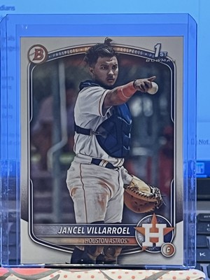 JANCEL VILLARROEL ASTROS RC 1st card 2025 BOWMAN PROSPECTS #BP-26 | eBay